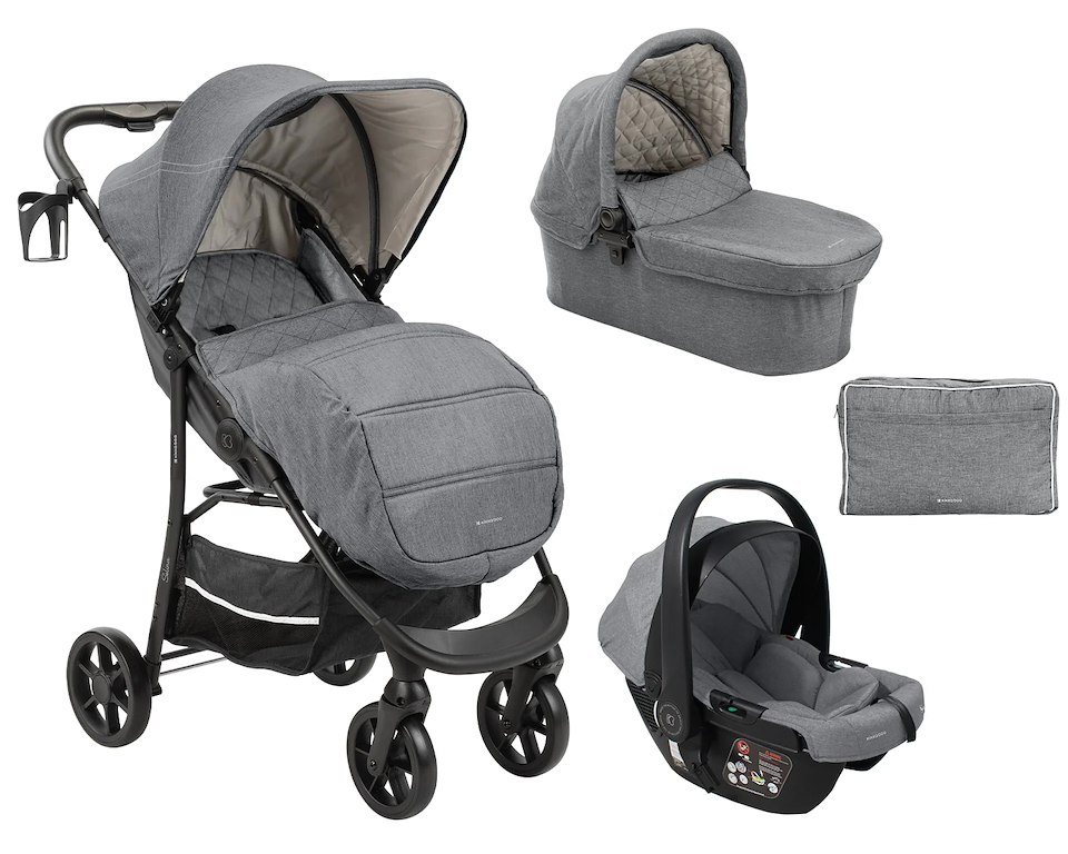 Kolica premium 3in1 set Selina Light Grey
Kolica premium 3in1 set Selina Light Grey