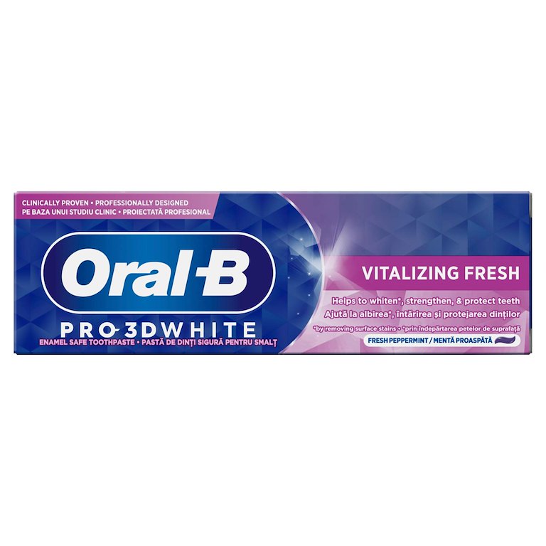 Oral B zp pro 3dw vitalizingfresh 75ml oral b