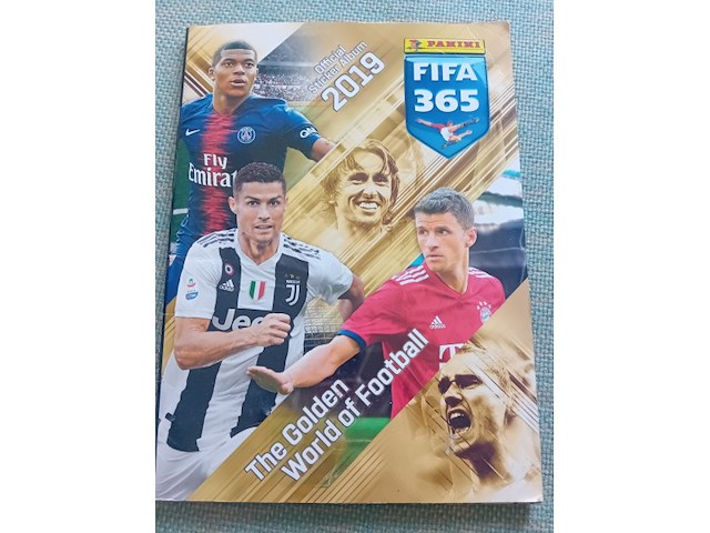 Fifa 365 sticker album 2019