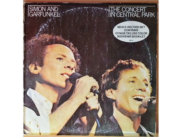 2LP SIMON &;;; GARFUNKEL - Central Park (1982) veoma dobra