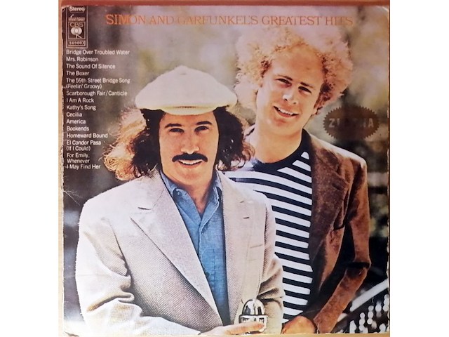 LP SIMON &;;; GARFUNKEL - Greatest Hits (1979) VG-