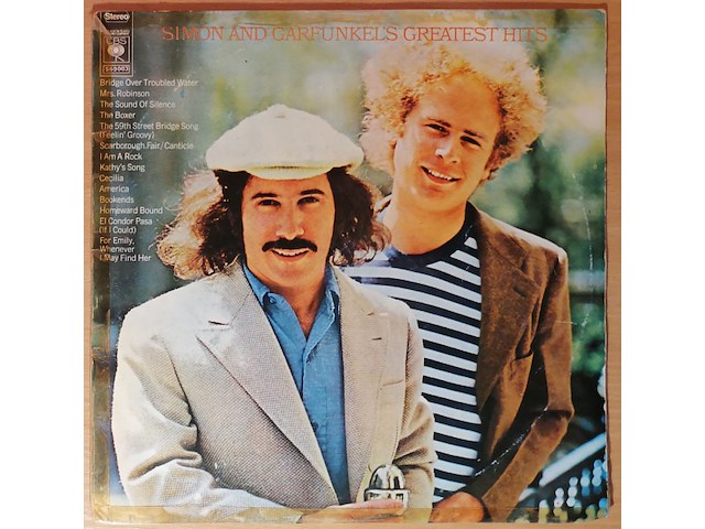 LP SIMON &;; GARFUNKEL - Greatest Hits (1974) VG+/VG