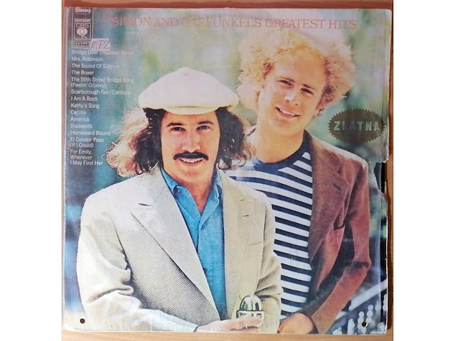 LP SIMON &;;; GARFUNKEL - Greatest Hits (1974) VG-