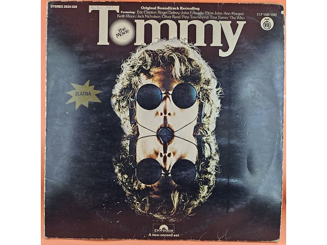 Various ‎– Tommy (Original Soundtrack Recording),2xLP