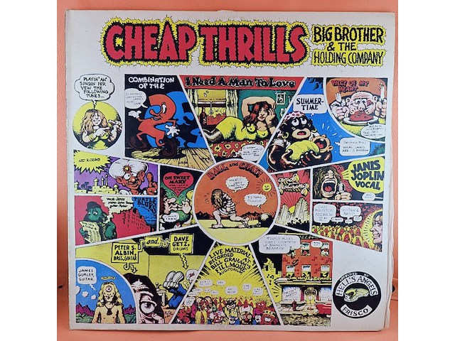 Big Brother &; The Holding Company ‎– Cheap Thrills