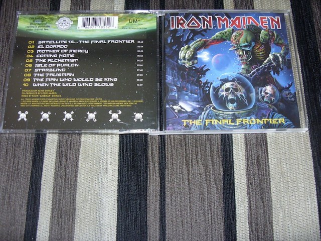 Iron Maiden – The Final Frontier CD UMe USA 2010. Mint