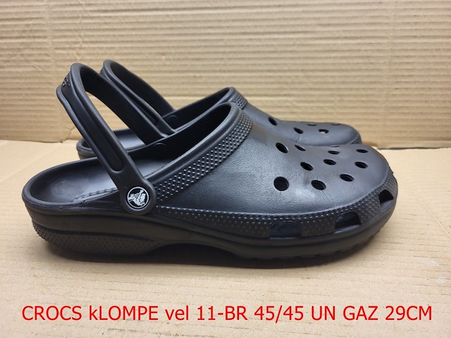 CROCS KLOMPE vel 11-BR 45/45 UN GAZ 29CM