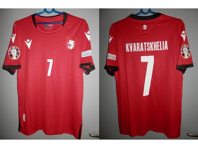 Gruzija dres (EURO 2024) Kvaratskhelia 7 Georgia