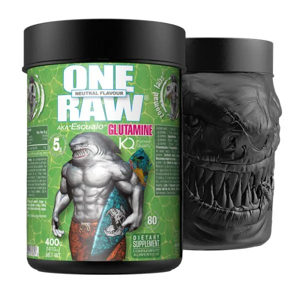 One Raw Glutamine 400g – Zoomad Labs