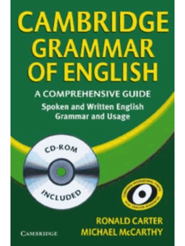 Cambridge Grammar of English Paperback with Cd Rom, A Comprehensive Guide