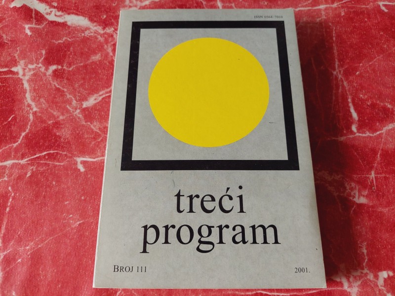 16 TREĆI PROGRAM - BR 111 - 2001