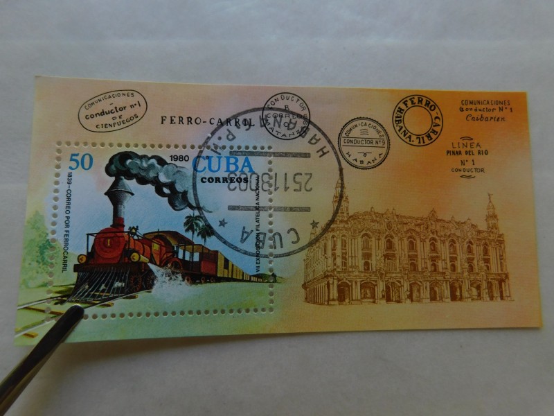 CORREOS DE CUBA 1983 BLOK