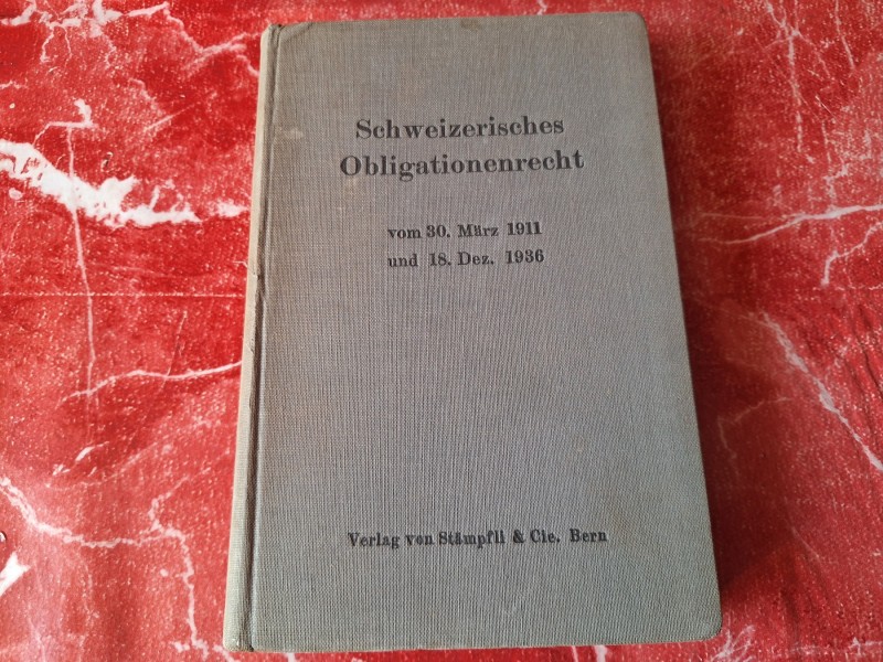 50 SCHWEIZERISCHES OBLIGATIONENRECHT VOM 30 MARZ 1911