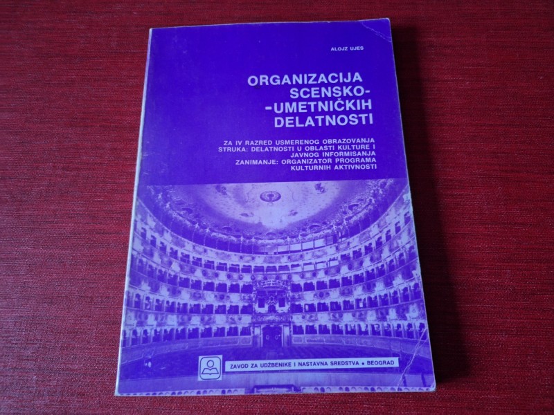 [22] ORGANIZACIJA SCENSKO - UMETNIČKIH DELATNOSTI UJES