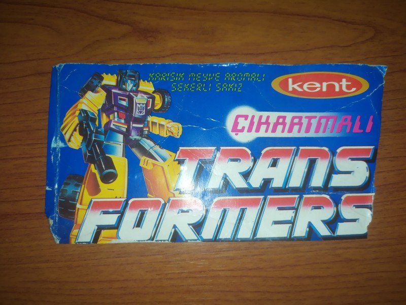 Transformers deo kutije za žvake