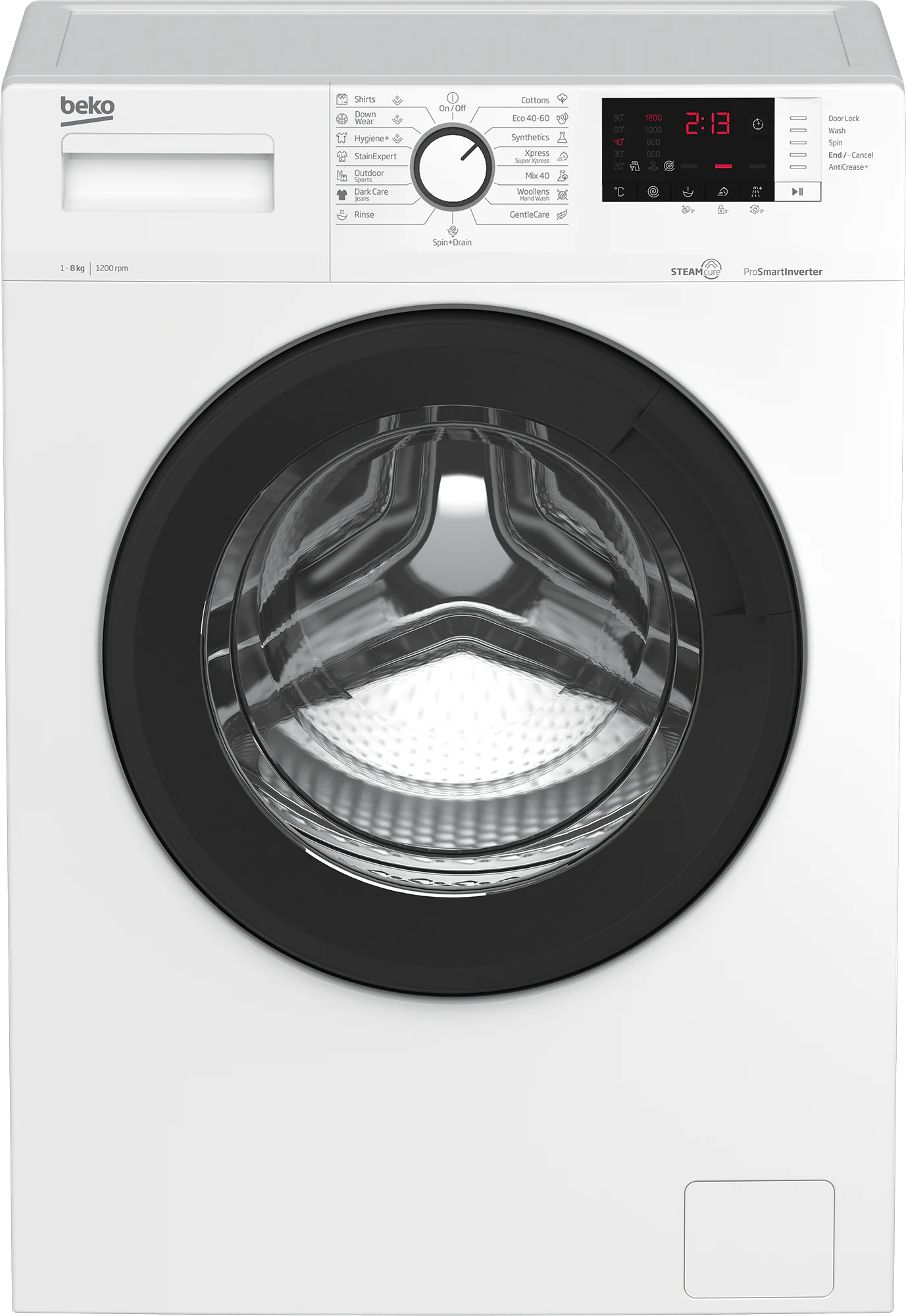 WUV 8612A XSW: Samostojeća veš mašina (8 kg, 1200 rpm)