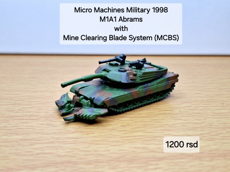 Micro Machines 1998 M1A1 Abrams Tenk