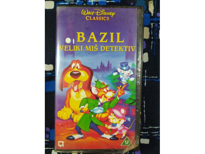 Bazil, veliki miš detektiv (VHS Crtani)