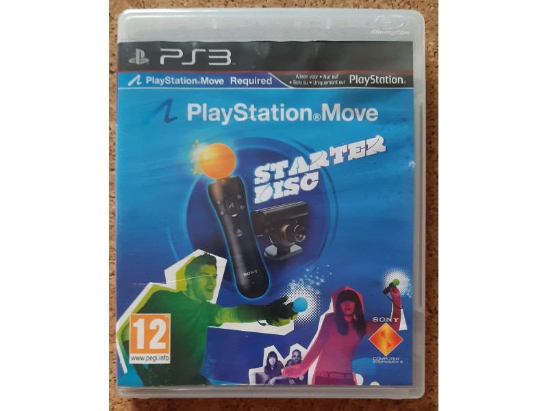 PS3 - Playstation move - Starter Disk