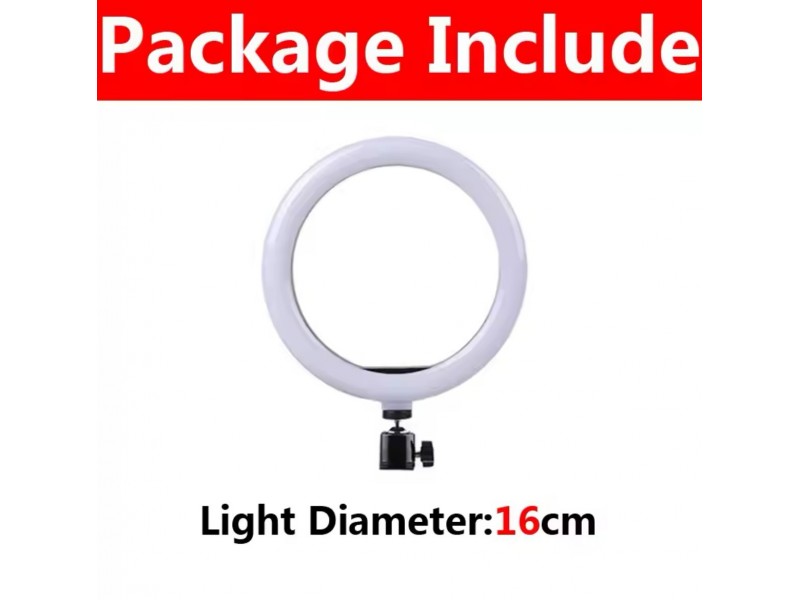 10” LED ring lampa