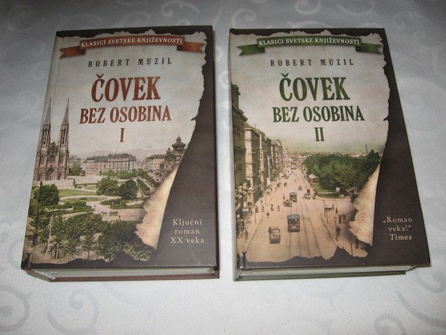 Čovek bez osobina I i II - Robert Muzil