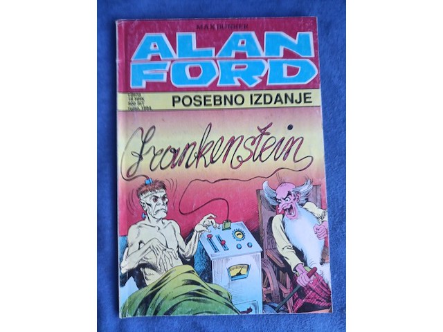 ALAN FORD - POSEBNO IZDANJE - FRANKENSTEIN