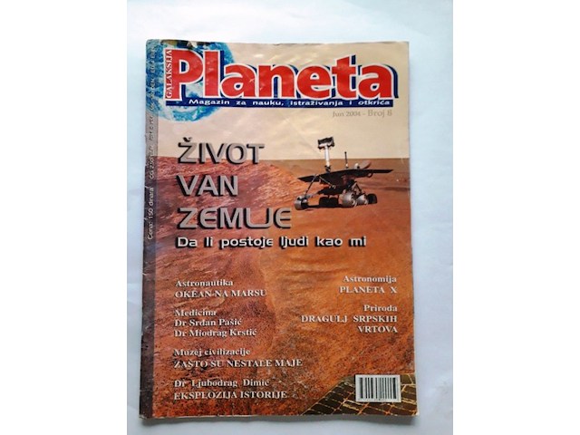 Planeta broj 8 Magazin za nauku, istraživanja i otkrića