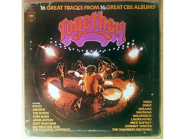 LP V/A - Together (1971) Janis, Santana, Soft Machine