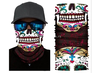 Bandana Marama Skull Kostur Potkapa Maska Model 8