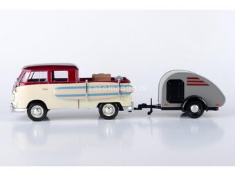 Metalni auto 1:24 VW Kombi surf