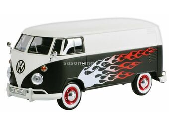 Metalni kombi 1:24 Volkswagen delivery van hot rod