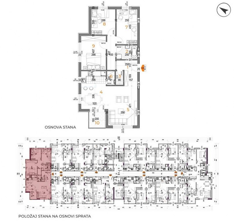 NOVI SAD - TELEP - 82. 60 m2