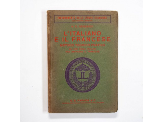 L`Italiai e il Francese, metodo teorico-pratico