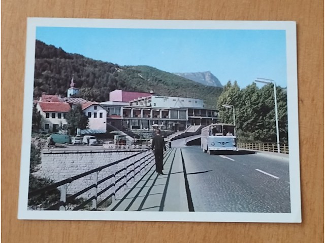 Konjic - Autobus Na Mostu - Bosna - Čista -