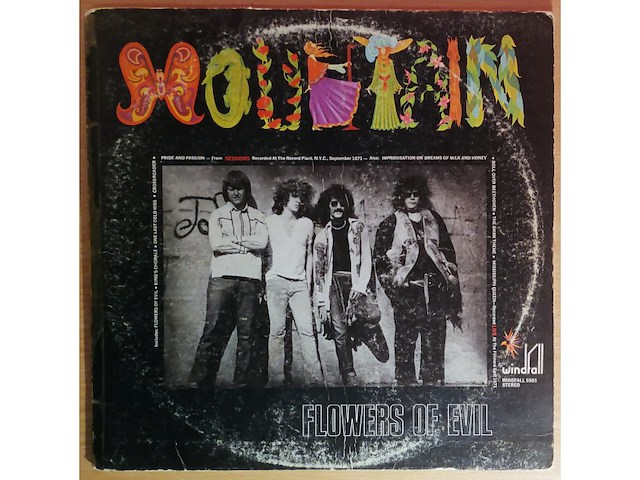 LP MOUNTAIN - Flowers Of Evil (1971) USA, veoma dobra