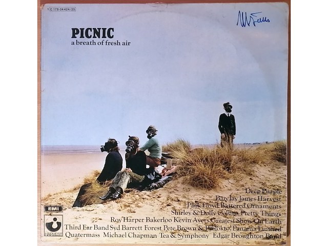 2LP V/A - Picnic (1970) Purple, Floyd, Barrett, Barclay