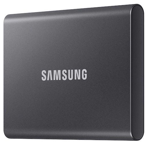 Samsung - Portable SSD 4TB, T7, USB 3.2 Gen.2 (10Gbps), [Sequential Read/Write : Up to 1,050MB/sec /Up to 1,000 MB/sec], Grey