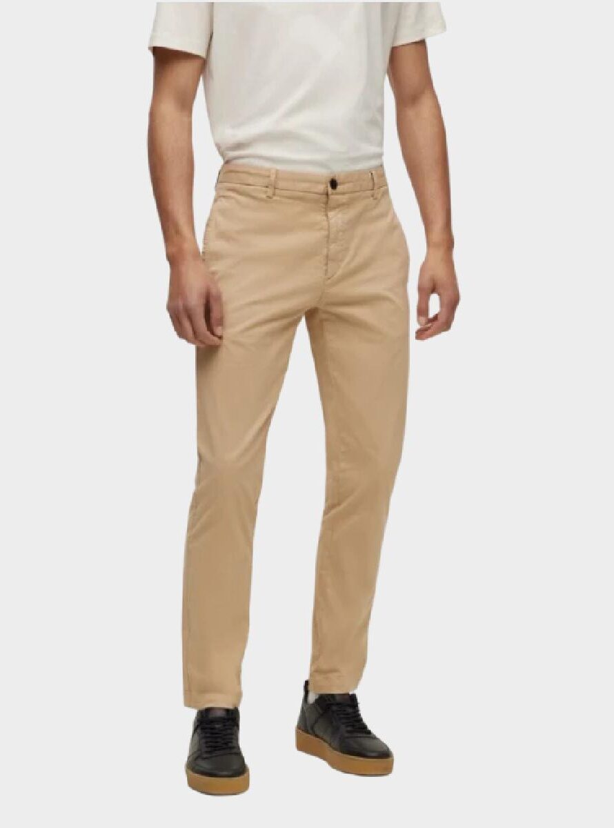 HUGO MUŠKE PANTALONE BEŽ 50468314 264