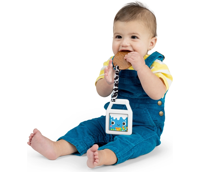 KIDS II BRIGHT STARTS ZVECKA/GLODALICA ZA BEBE 16705 COOKIES & TEETHE™ 2-U-1 0M+