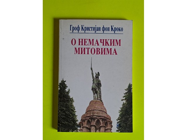 O nemačkim mitovima  Grof Kristijan fon Kroko