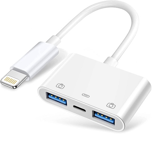 Lightning čitač kartica 3u1 2xUSB+Lightning