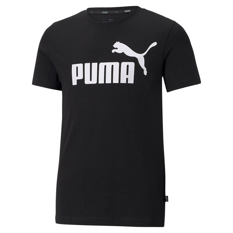 Puma ESS LOGO TEE B, dečja majica dug rukav, crna