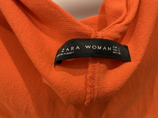 Zara Majica Crop Dužina