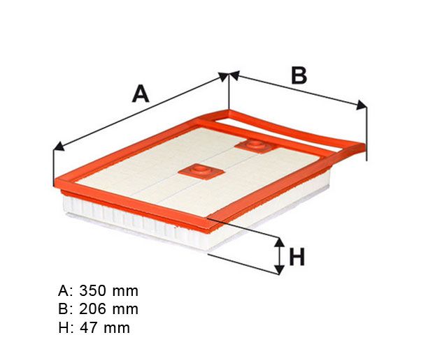 Filter vazduha MFilter K7136 - AP183/5 - ELP9453 - PA3221 - A63221