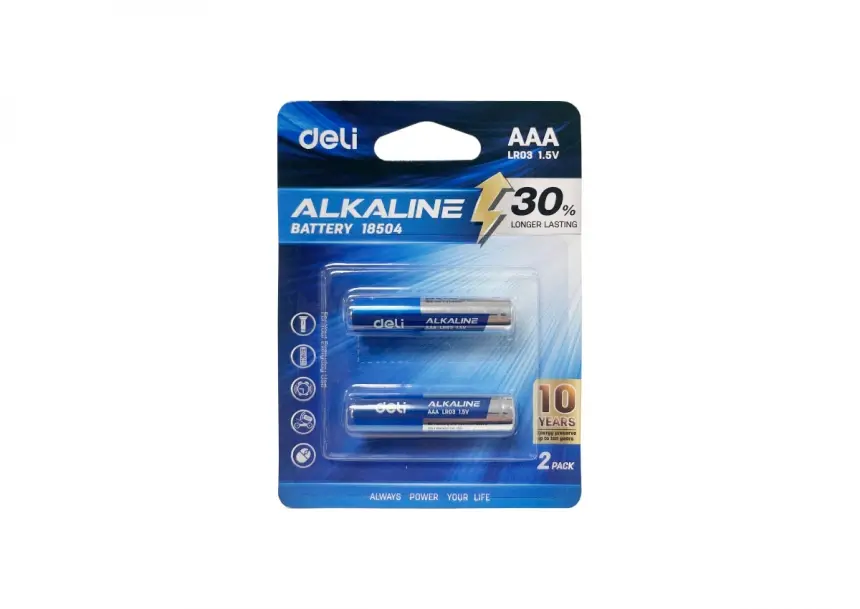 BATERIJE ALKALNE DELI AAA LR03 1/2 E18504