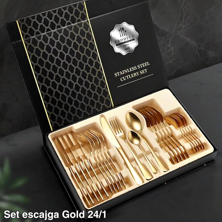 Set escajga Gold 24/1