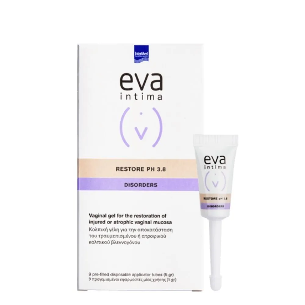 EVA INTIMA Restore gel pH3,8 9 aplikatora