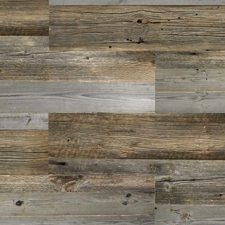 Drvena zidna ploca Natural Wood Grey 76x22x1,4