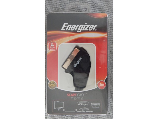 Scart Kabl 2m Energizer