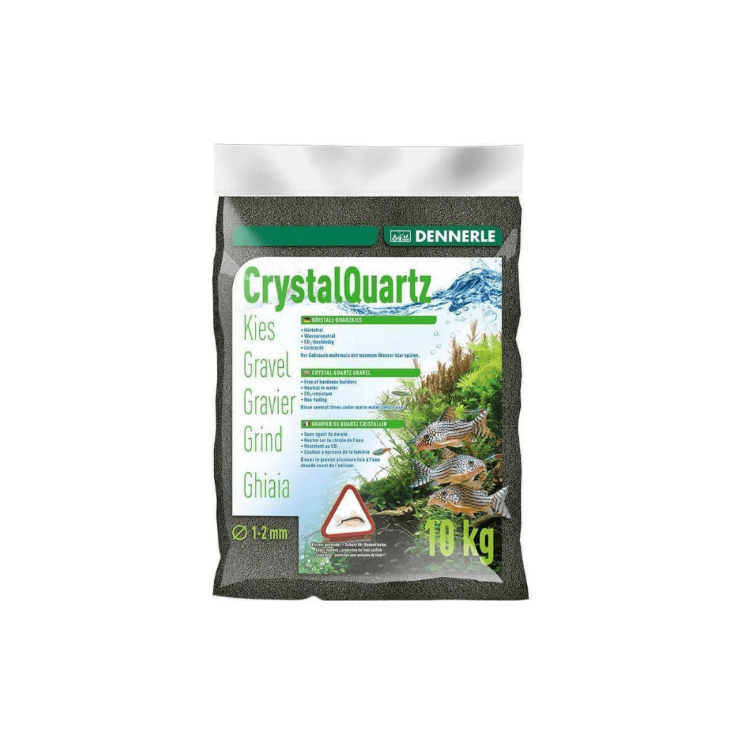 Crystal Quartz Gravel Diamond Black 10kg